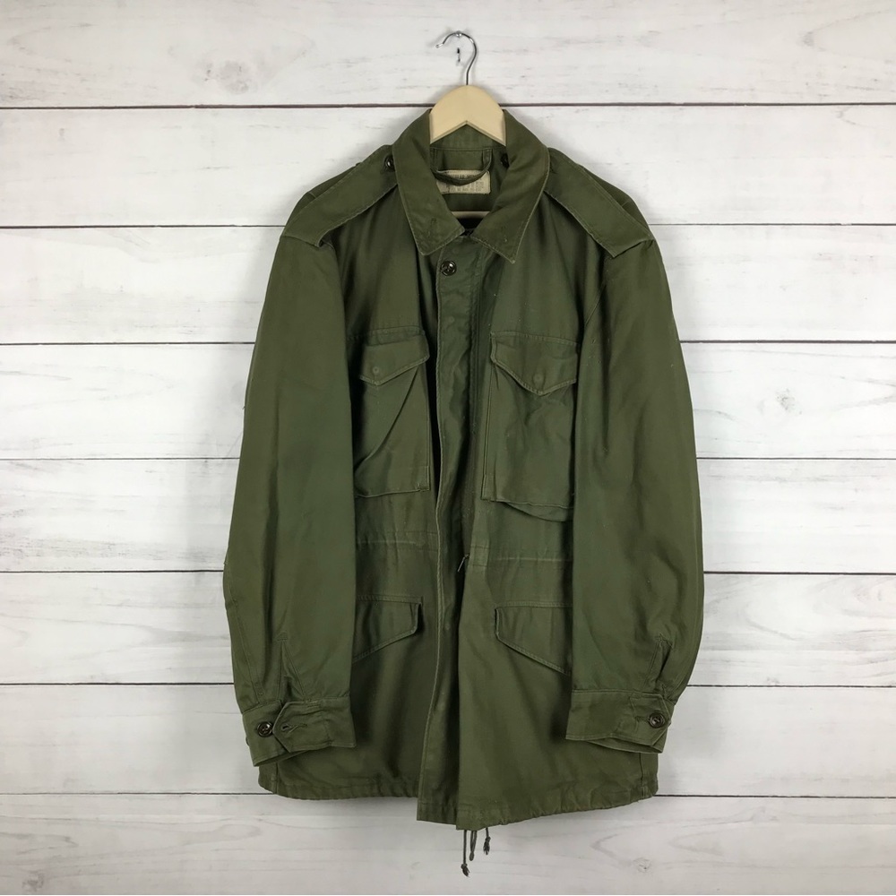 Vintage 1955 Us Military Field Talon Full Zip Jacket - Gem